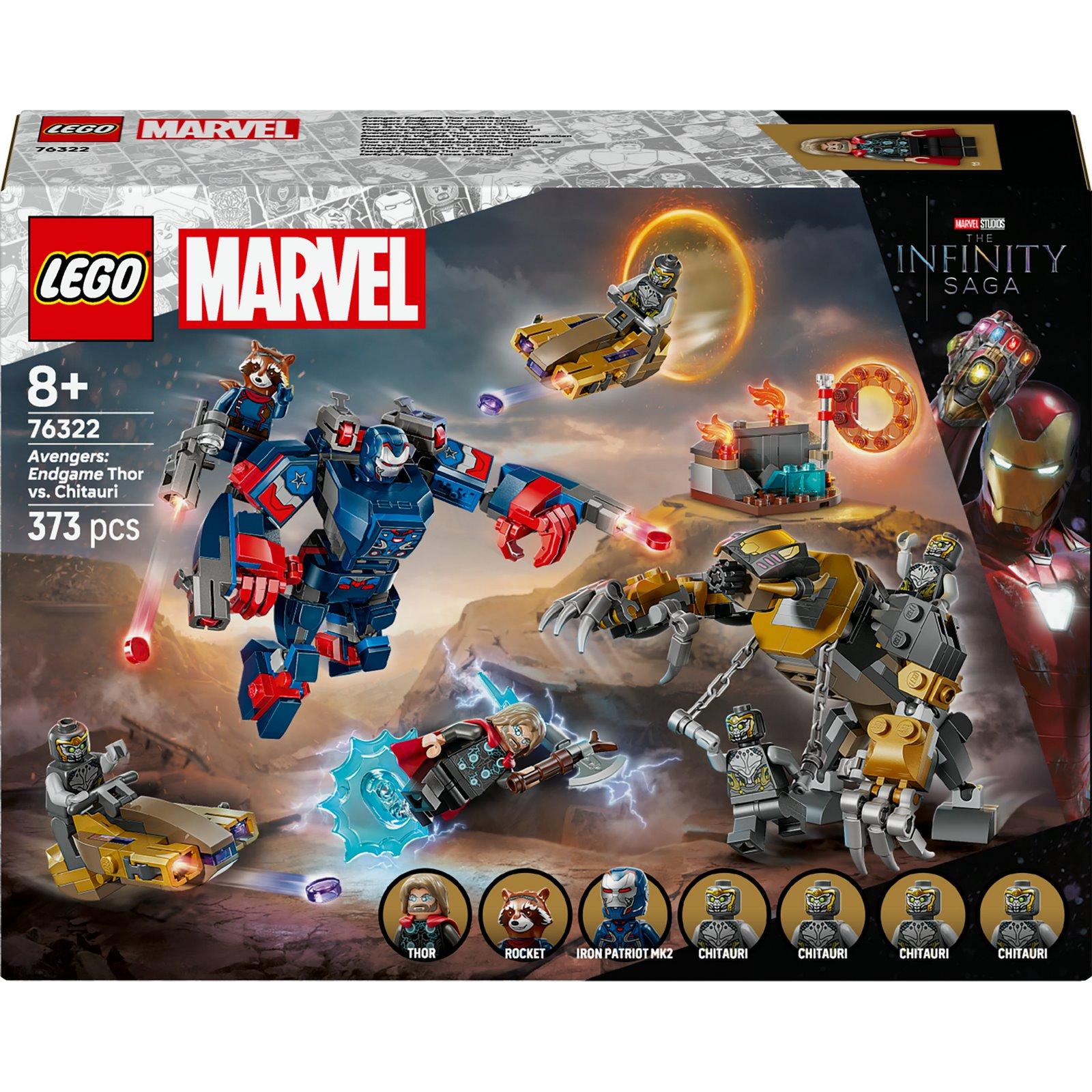 Avengers : Endgame Thor contre Chitauri Lego® Marvel Super Heroes ...