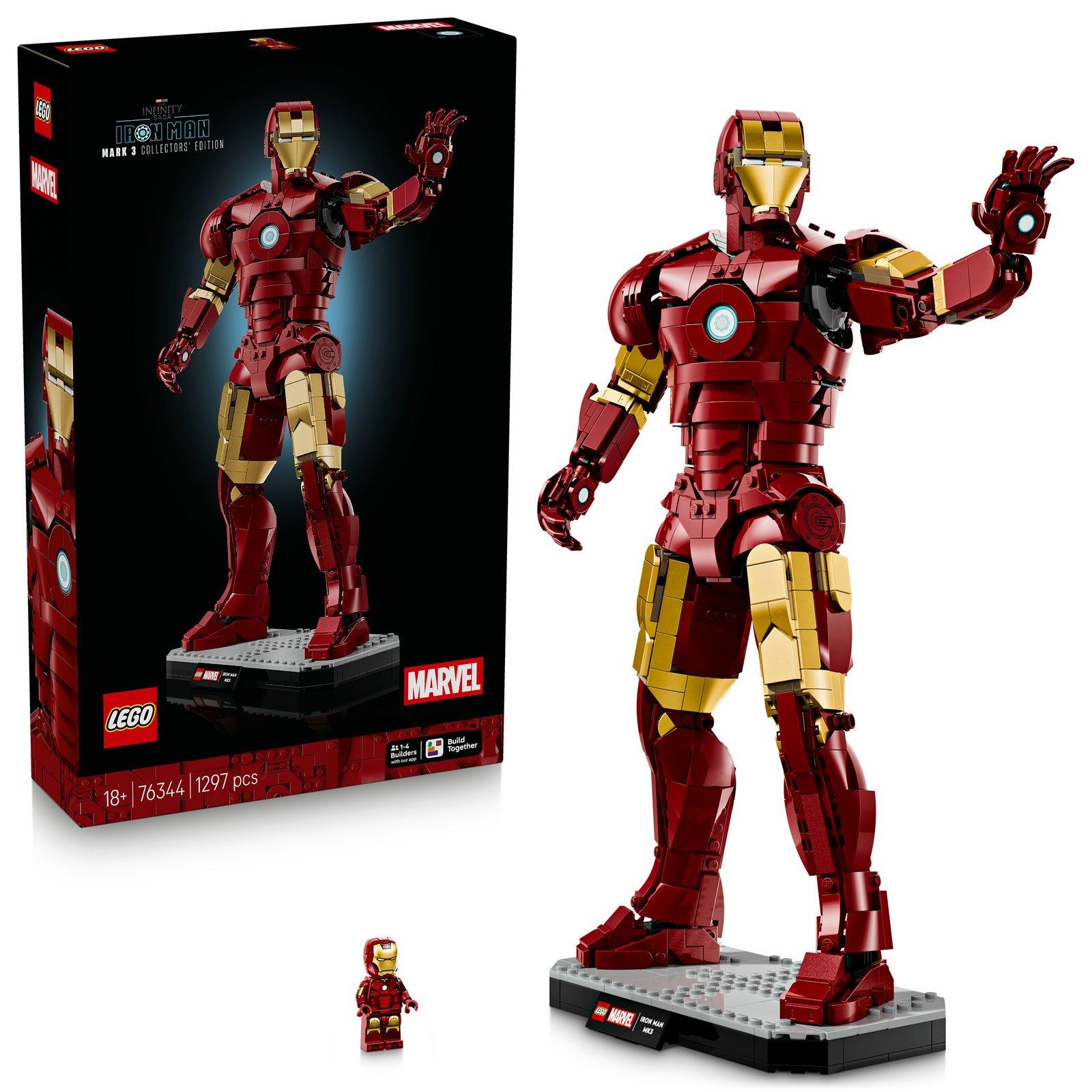 Iron Man Mark 3 Édition Collector - LEGO Marvel Super Heroes™ 76344 ...