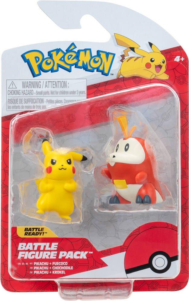 Pack duo Pokémon - 2 figurines 3-5cm - La Grande Récré