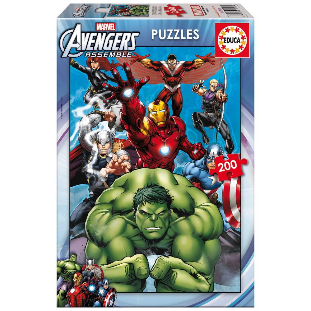 Puzzle Marvel Avengers 200 Pièces - Educa Borras - La Grande Récré
