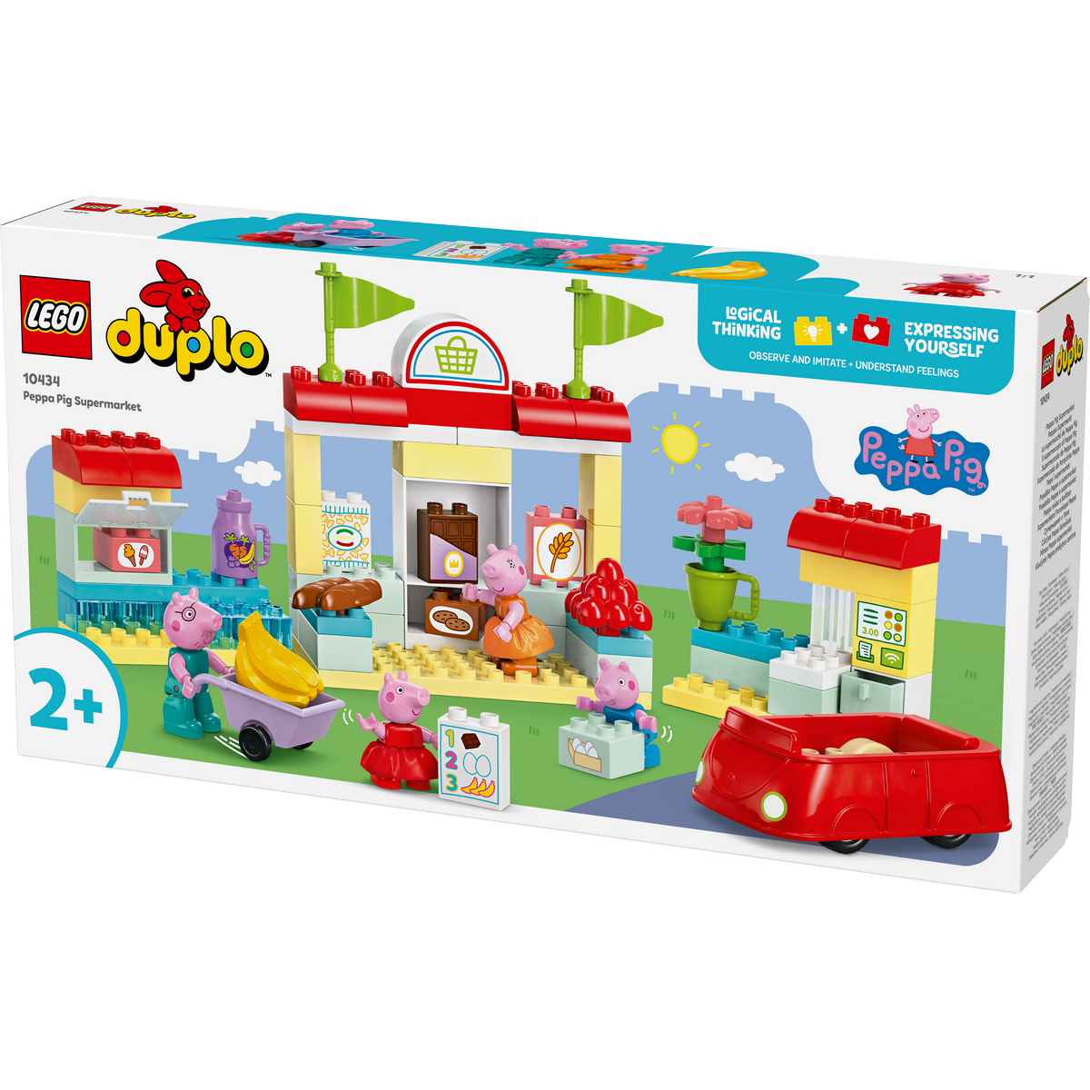 Le supermarché de Peppa Pig LEGO DUPLO Peppa Pig 10434 - La Grande Récré
