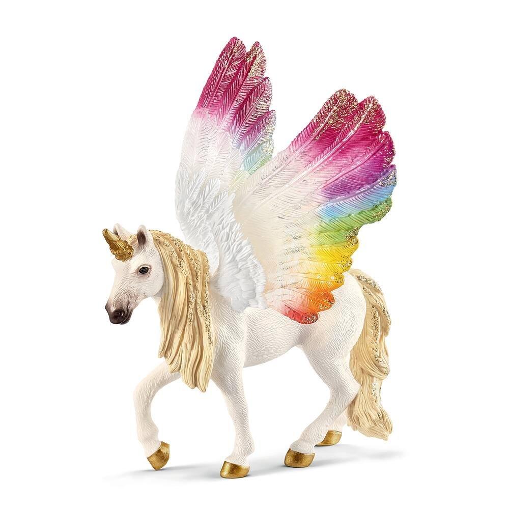 Figurine licorne ailée arc-en-ciel - Balaya - La Grande Récré
