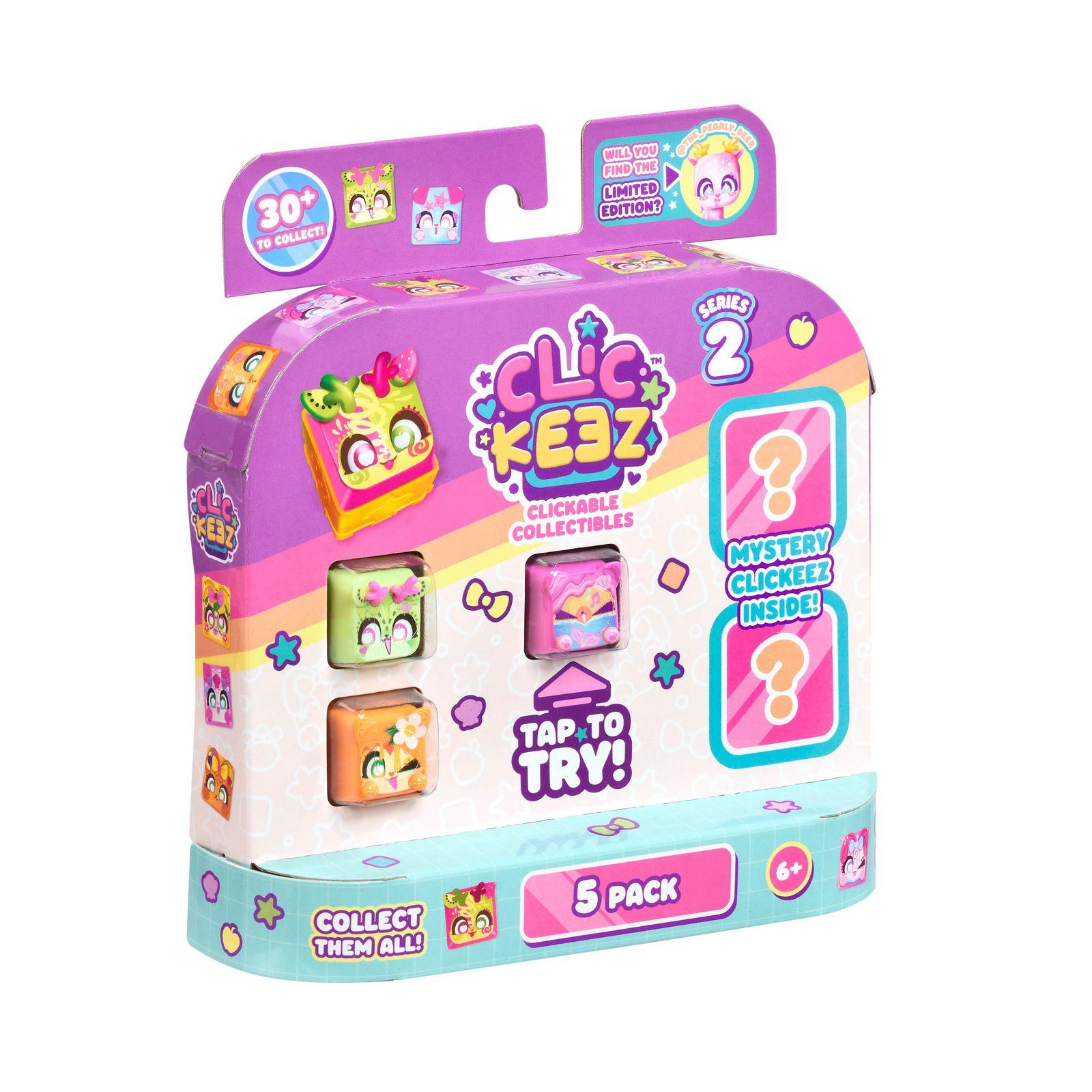 Coffret 5 Clickeez à collectionner Série 2 - La Grande Récré