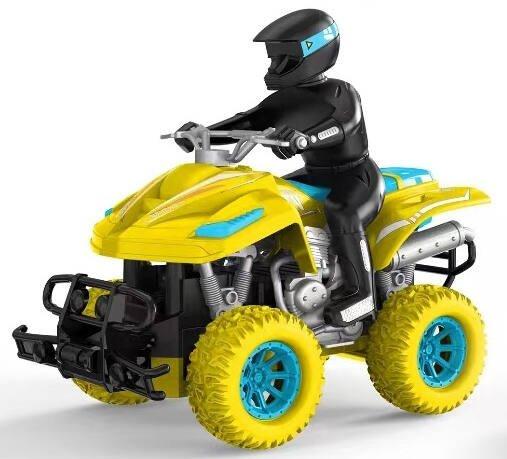 Quad Team City avec Conducteur radiocommandé - La Grande Récré