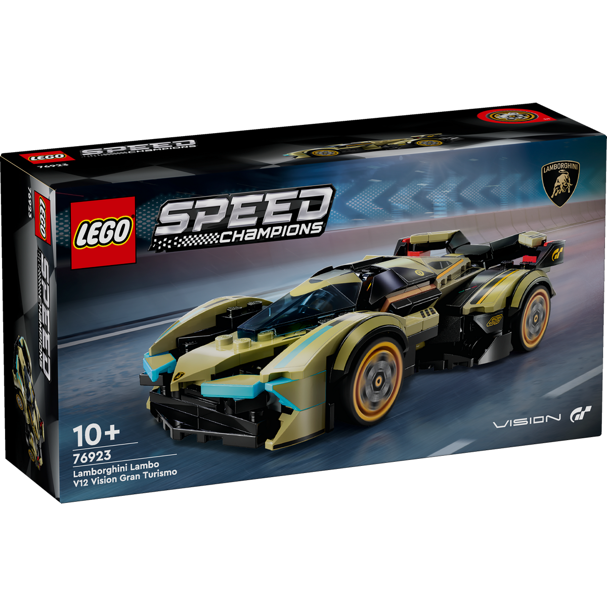 Lamborghini Lambo V12 Vision GT Super Car LEGO Speed Champions 76923 ...