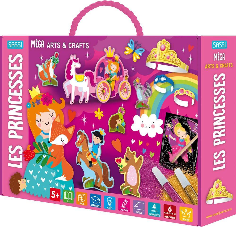 Coffret mega box arts crafts Les princesses - La Grande Récré