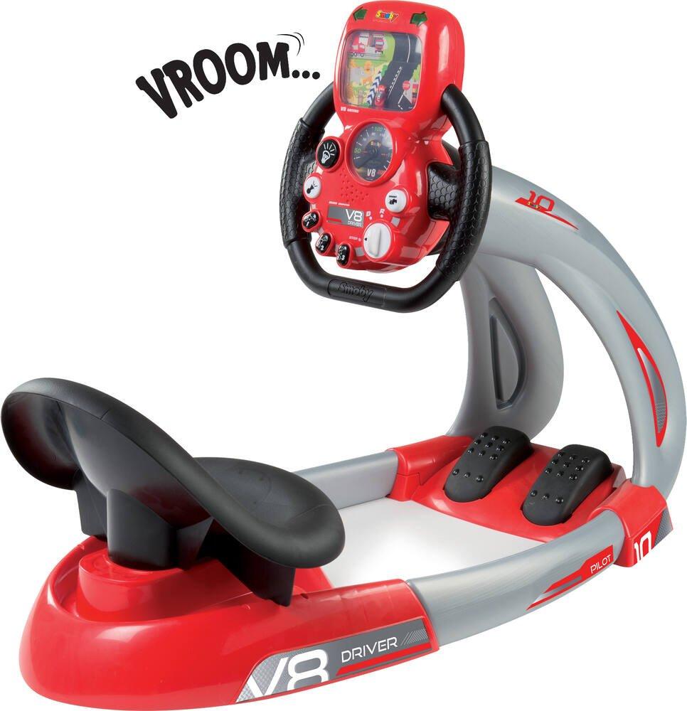 Voiture simulateur de conduite : Pilot V8 Driver - La Grande Récré
