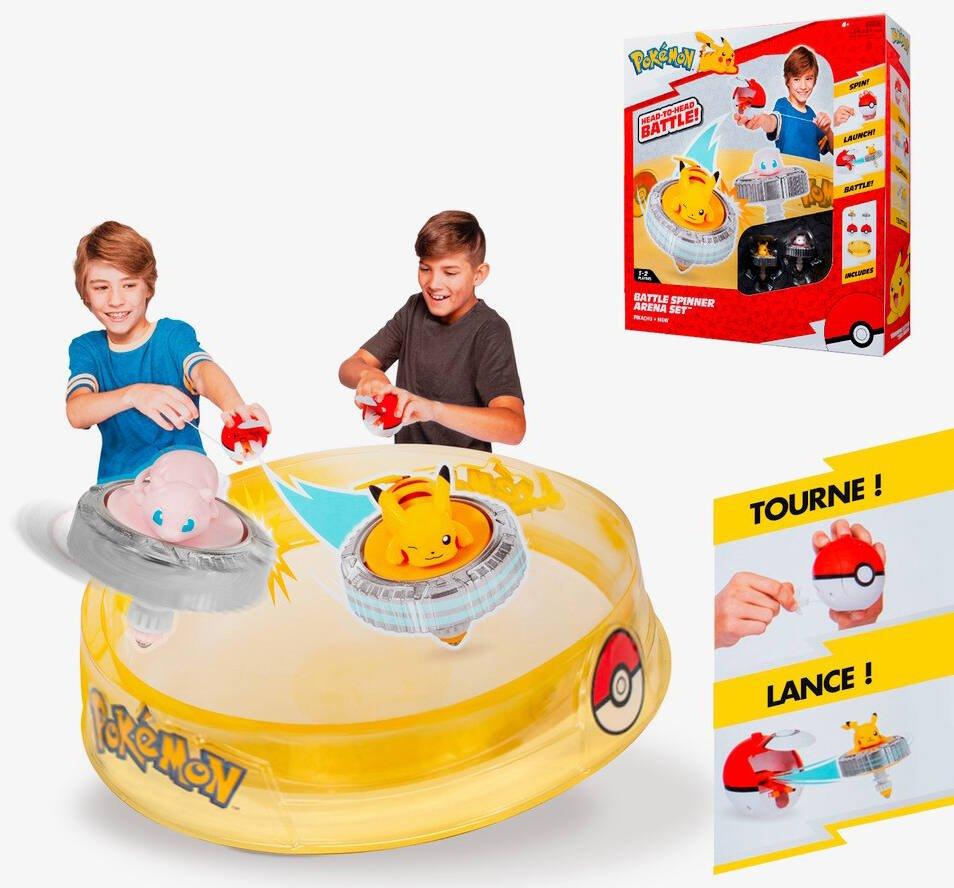 Arène avec deux Spinners Pokémon - La Grande Récré