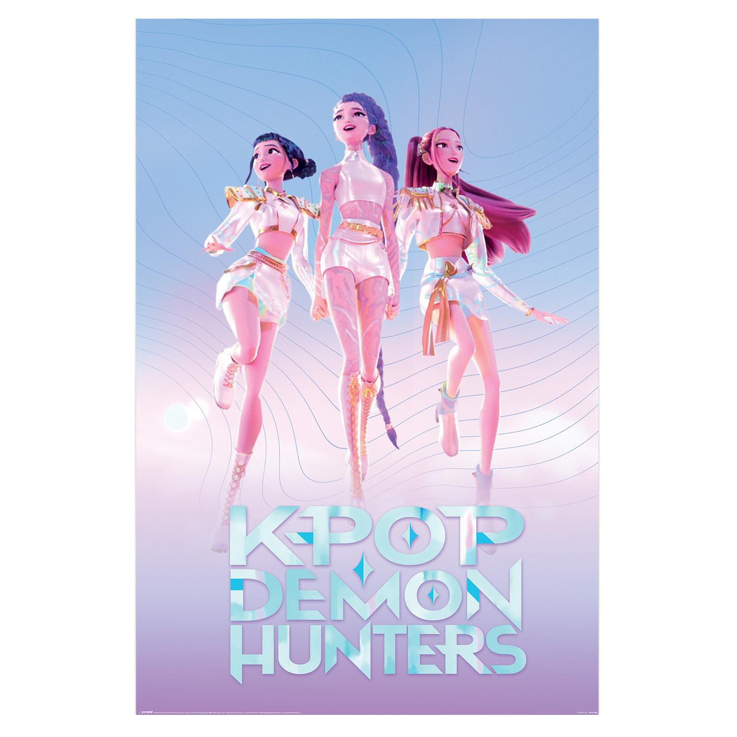 Poster KPop Demon Hunters Huntrix Briller - La Grande Récré